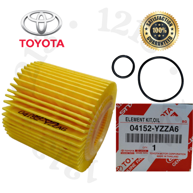 TOYOTA OIL FILTER YZZA6 ALTIS WISH HARRIER PRIUS SIENTA LEXUS CT ENIGNE ...