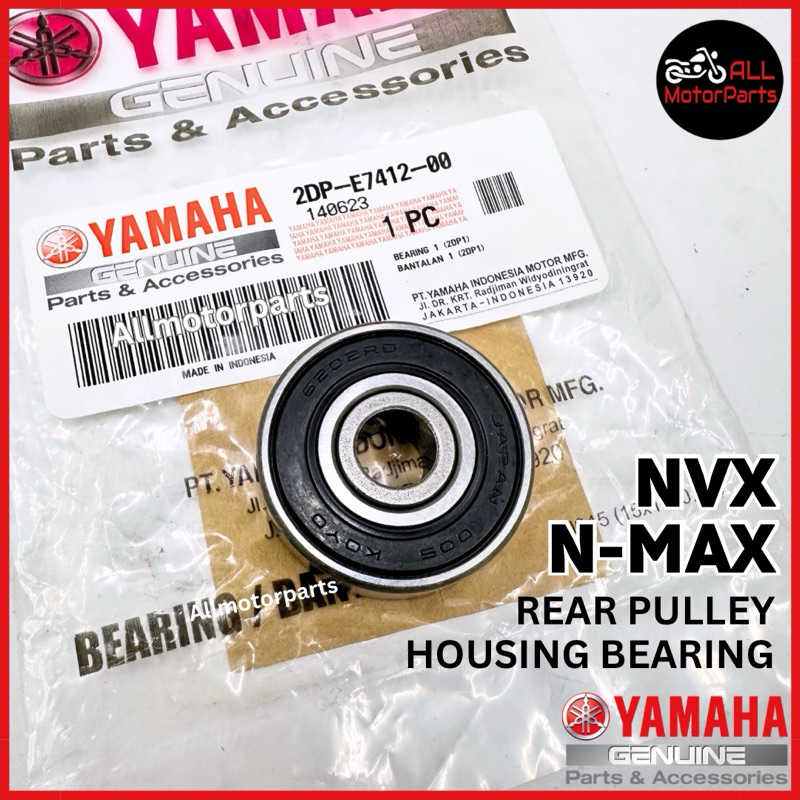 [100% ORI] NVX NMAX NVX N-MAX CVT REAR PULLEY HOUSING BEARING 6202 2DP ...