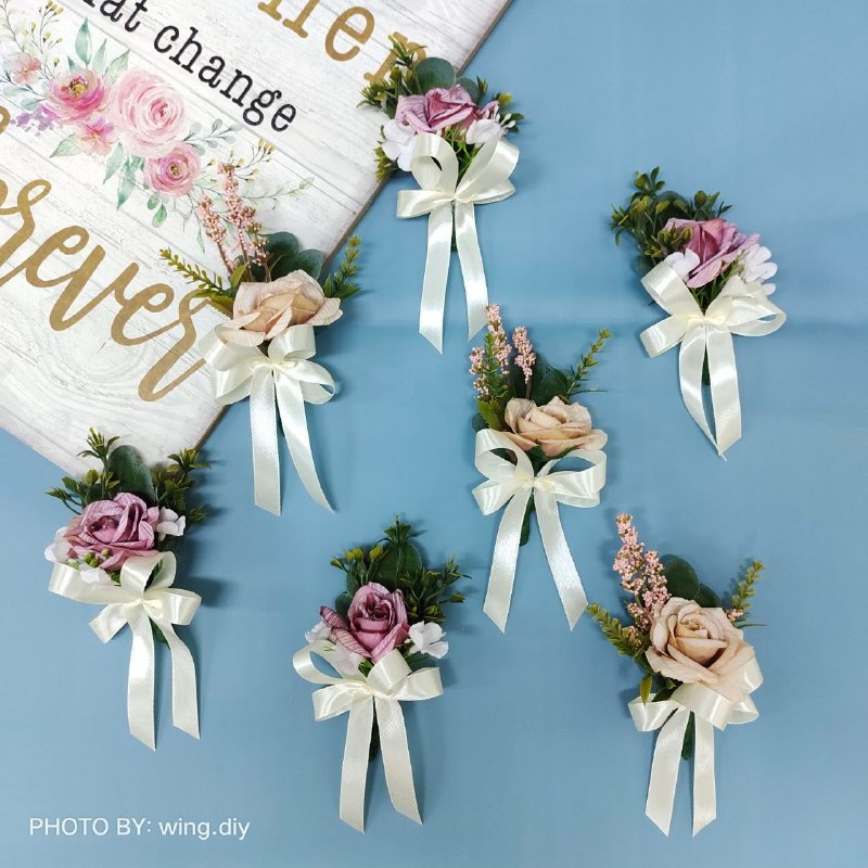 7PCS/BOX | BUNGA ROS ROZEK (FREE GIFT BOX-RANDOM)/ BUNGA KENDARAT ...