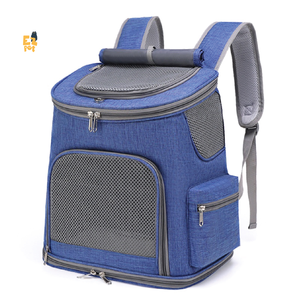 EZPET🐱Large Expandable Pet Travel Carrier Dog Bag Cat Bag Pet Carrier ...