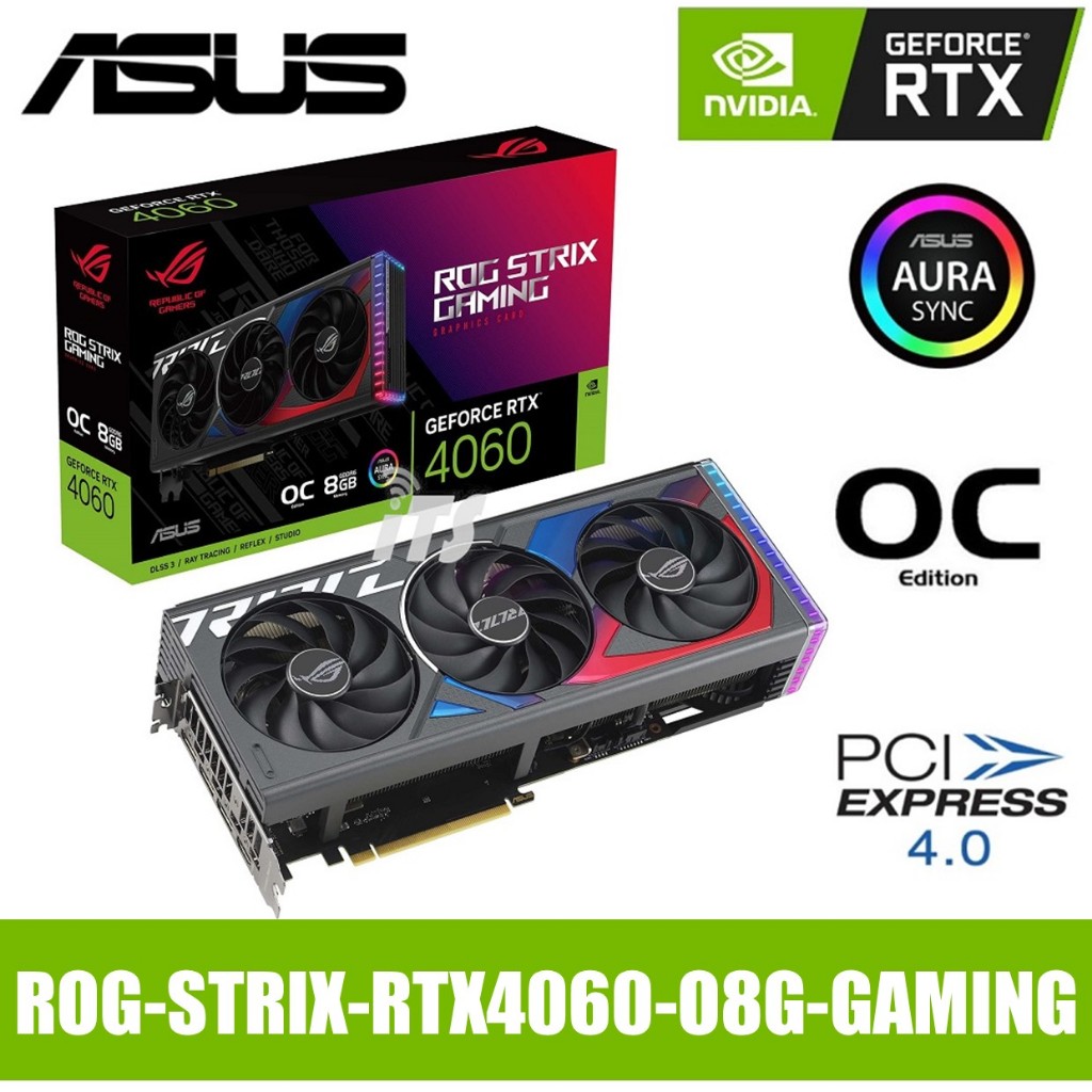 Asus ROG Strix GeForce RTX 4070 12GB GDDR6X OC Edition | Shopee Malaysia