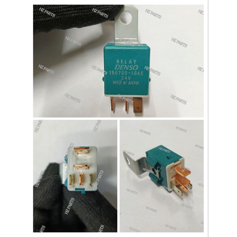 100% ORIGINAL DENSO RELAY 5PIN 156700-1840 24V FOR LORRY TRUCK POWER ...