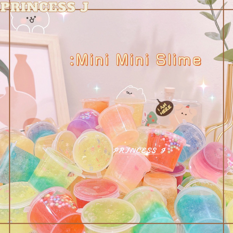 【Mini Mini Slime】🔥Minimum 5pcs order🔥mini diy slime clay cream mud ...