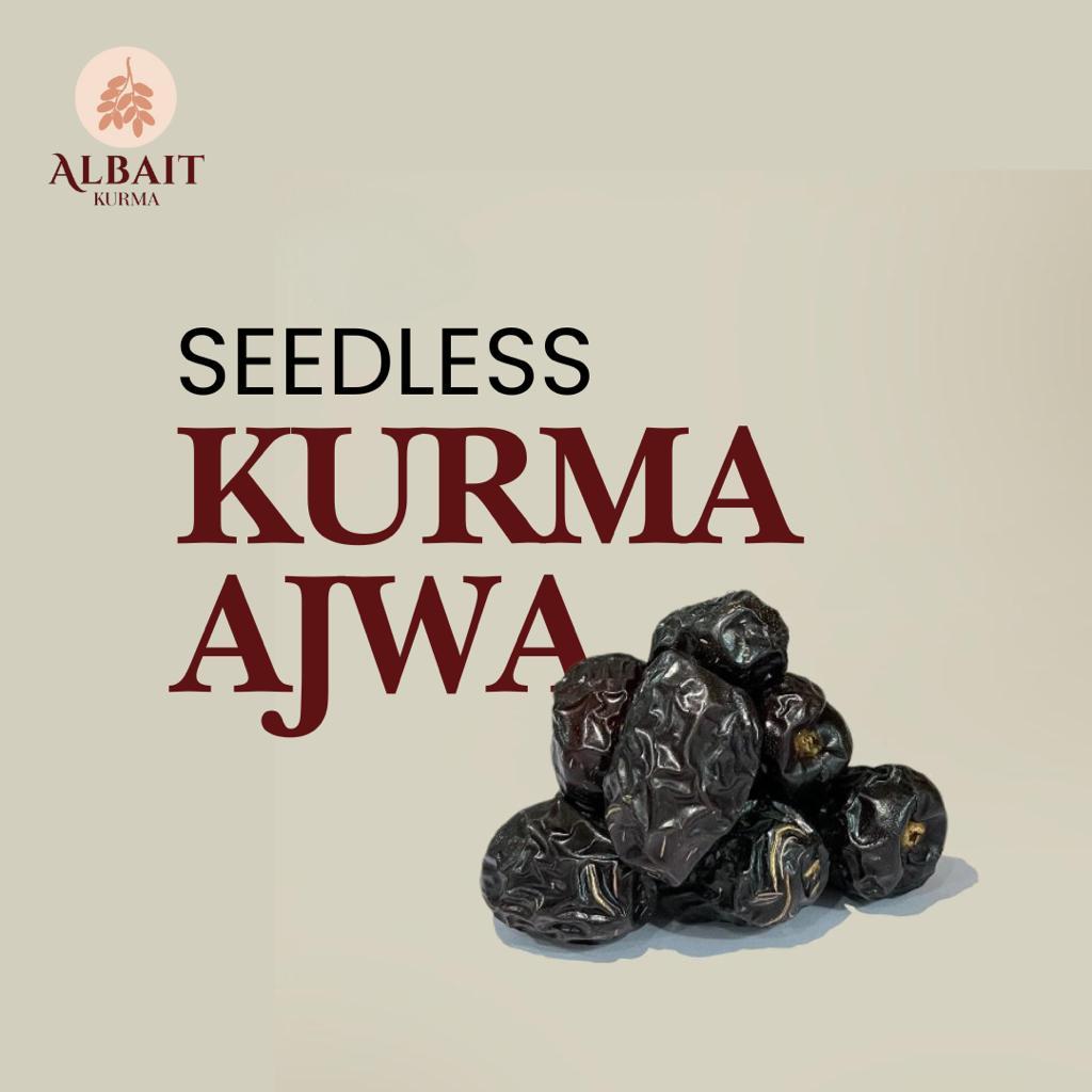 KURMA AJWA SEEDLESS 800G/400G - KURMA AJWA TANPA BIJI | Shopee Malaysia