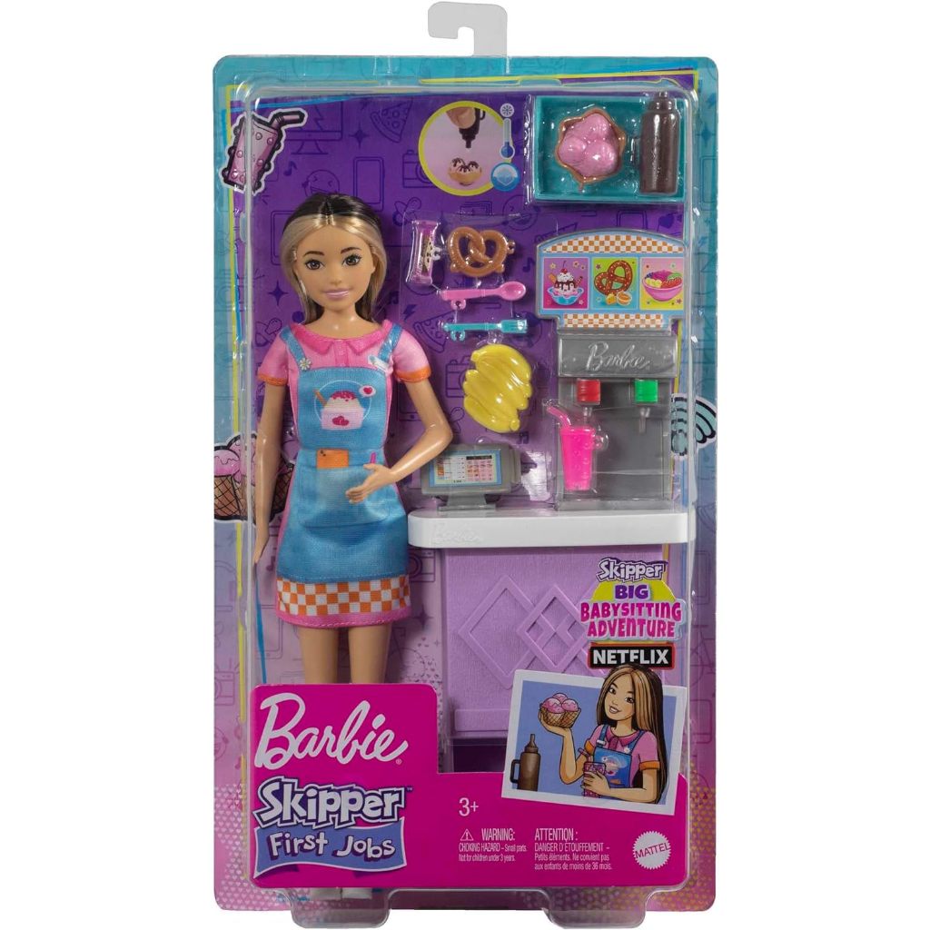 Barbie Skipper Big Babysitting Adventure: Snack Bar Playset HKD79 ...