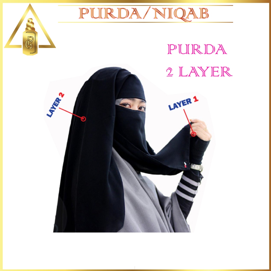 NIQAB NINJA CURVE BY SYANAS TEMAN HIJRAH ANDA CANTIK SELESA MAMPU MILIK Niqab Purdah Muslimah ...