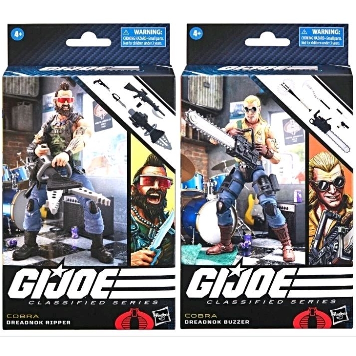 G.I. Joe Classified Series Dreadnok Buzzer Ripper GI Joe 6 Inch ...