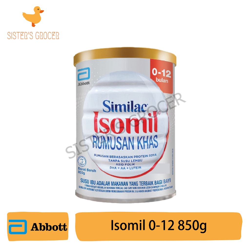 Similac Isomil Gold 0-12months 850g (NEW PACKING) | Shopee Malaysia