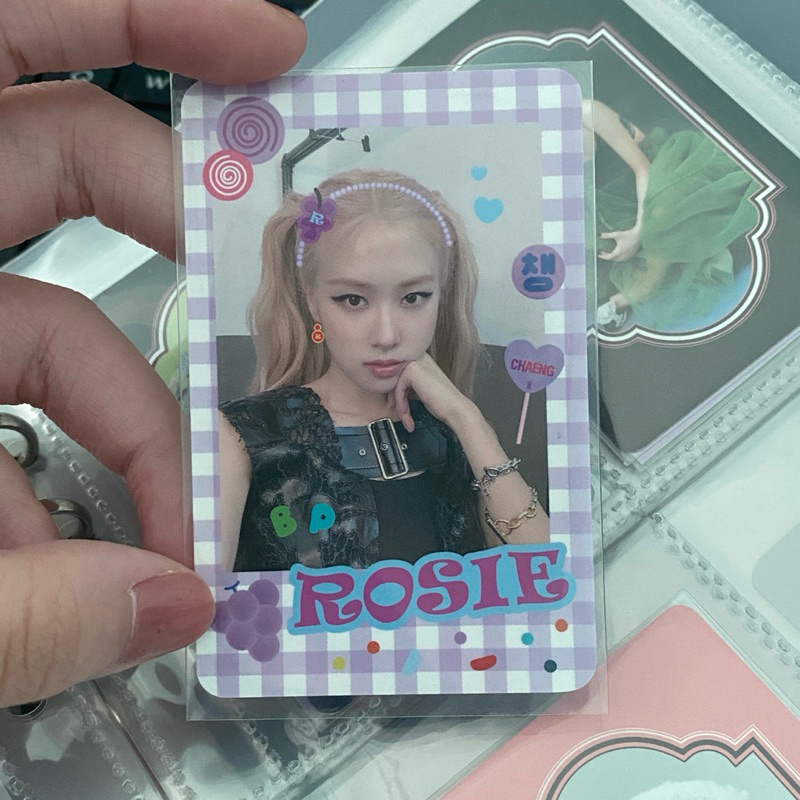 BLACKPINK ROSÉ rose photocard rosie pob original from yg | Shopee Malaysia