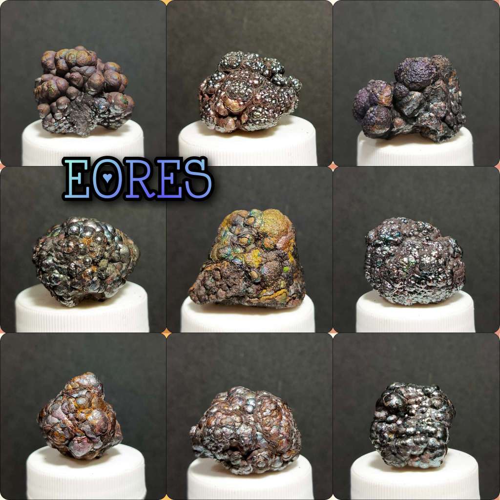 Mini Colorful Beads Leklai 迷你彩色珠粒力泥 Leklai Goethite 100% Natural Leklai ...