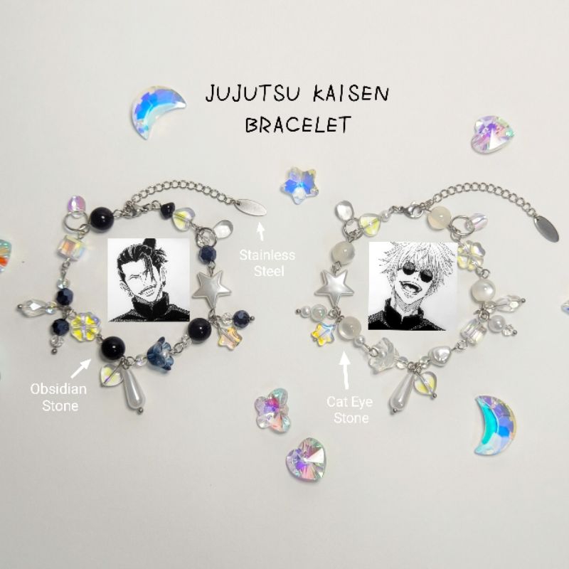 【PuCa】Satosugu Matching Bracelet / Jujutsu Kaisen / Gojo/ Geto /Anime ...