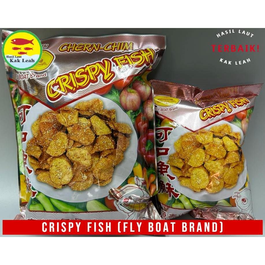 CRISPY FISH (FLY BOAT BRAND) HOT SELLING!! 🔥🔥🔥 | Shopee Malaysia