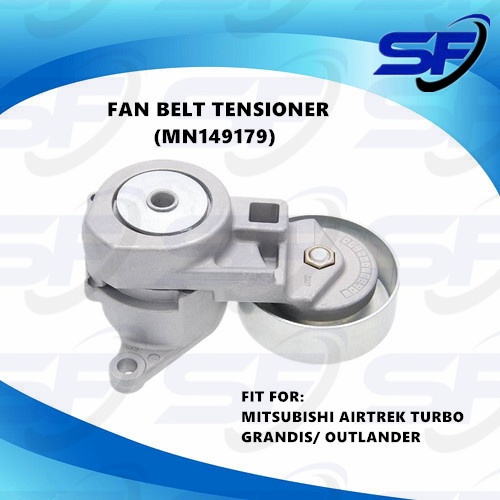 MITSUBISHI AIRTREK TURBO GRANDIS OUTLANDER FAN BELT TENSIONER MN149179 ...
