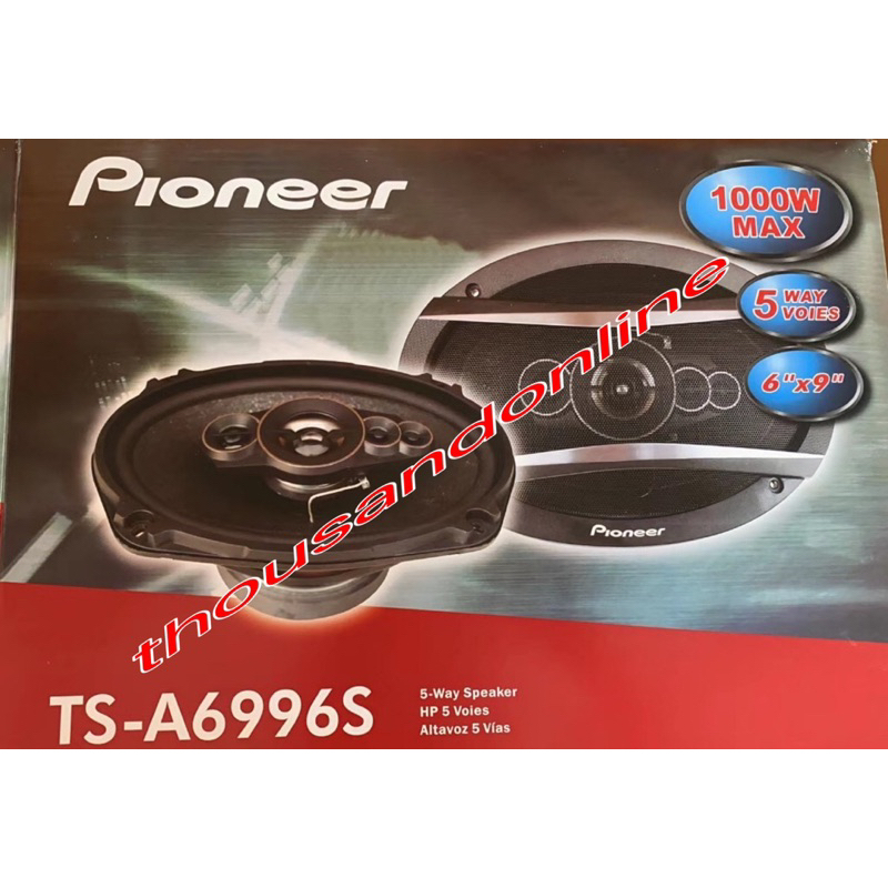 SONY | PIONEER | KENWOOD | JVC Speaker BUJUR TS-A6996S 1000W 5WAY 6X9 ...