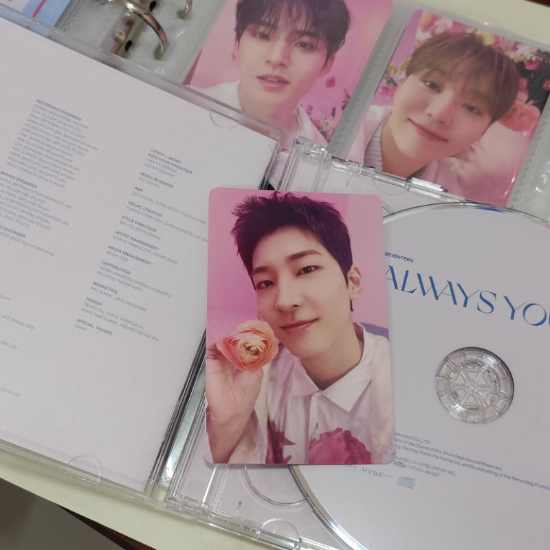 SEVENTEEN OFFICIAL WONWOO ALWAYS YOURS JAPAN ALBUM PHOTOCARD PC | Shopee Malaysia