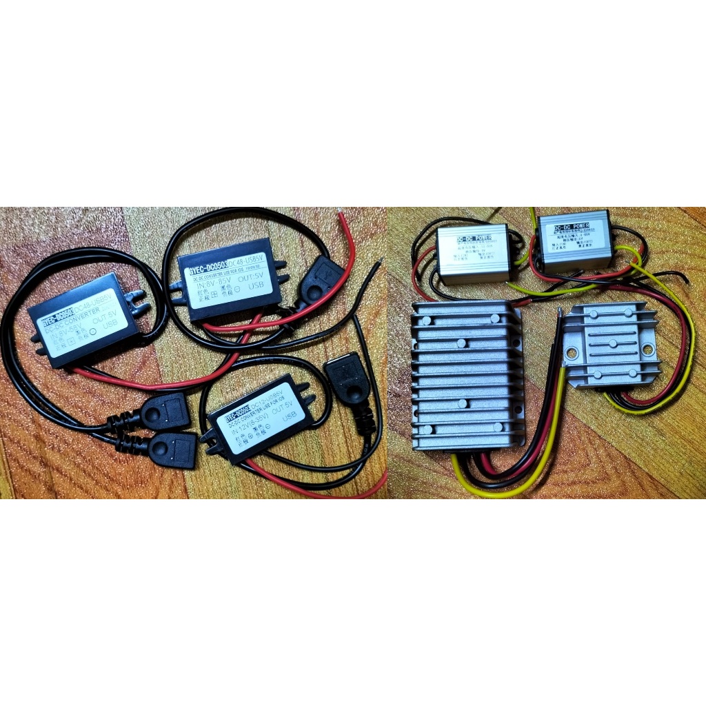 Waterproof DC DC Converter 72V 48V 36V 24V 12V 5V USB Step Down UP ...