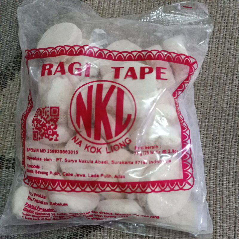Ragi Tape Asli Indonesia | Shopee Malaysia