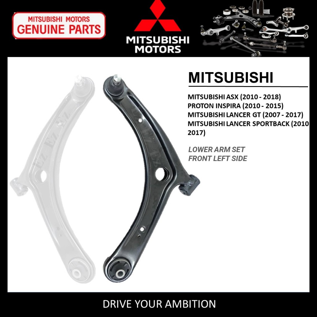 FRONT LOWER ARM SET FOR MITSUBISHI LANCER GT SPORTBACK ASX PROTON ...