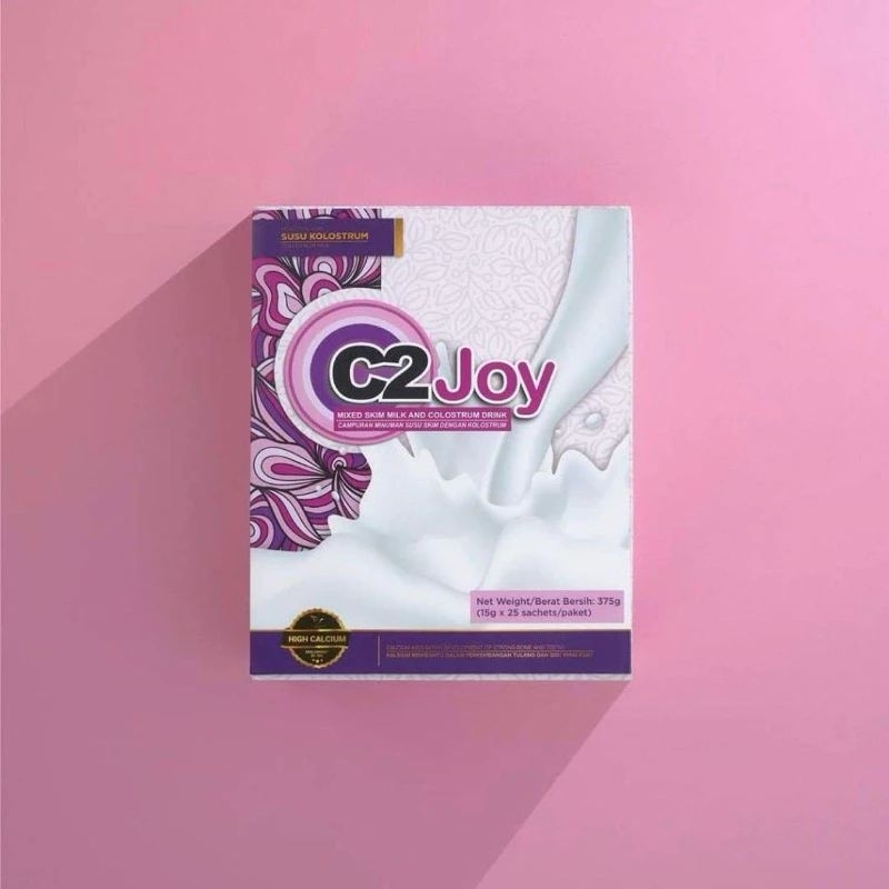 C2 JOY SUSU KOLOSTRUM SUSU KUATKAN TULANG TINGGI KALSIUM TRUCAL D7 Safe ...