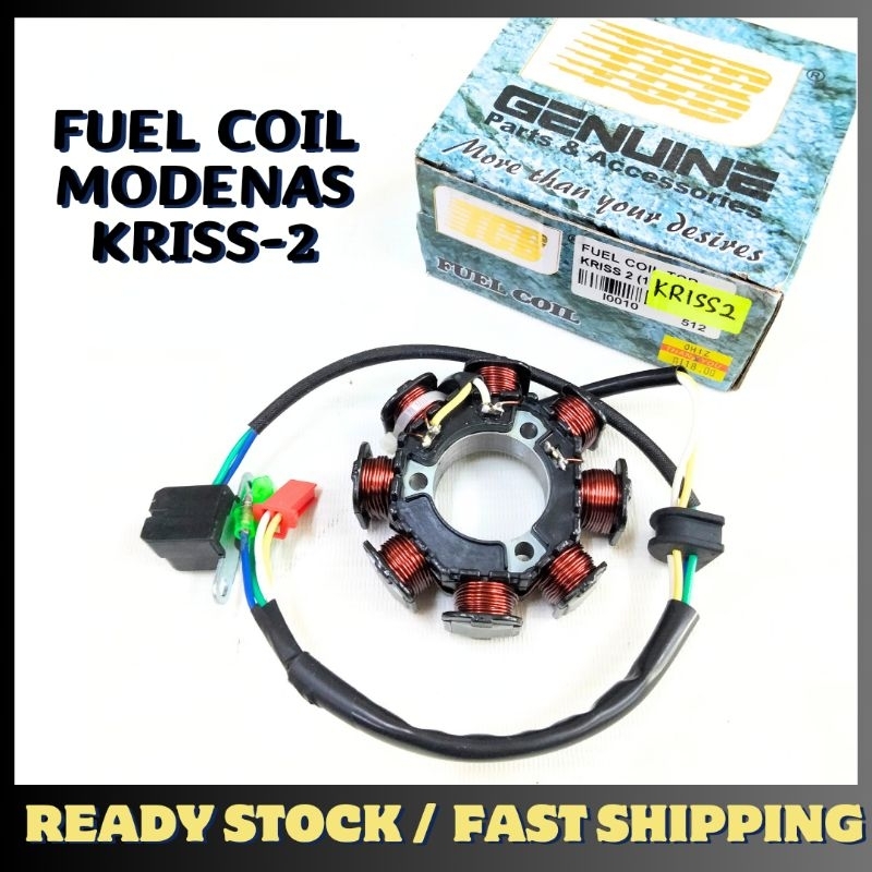 MODENAS KRISS2 KRISS 2 KRISS II TCB STATOR COIL ASSY FUEL COIL ASSY ...