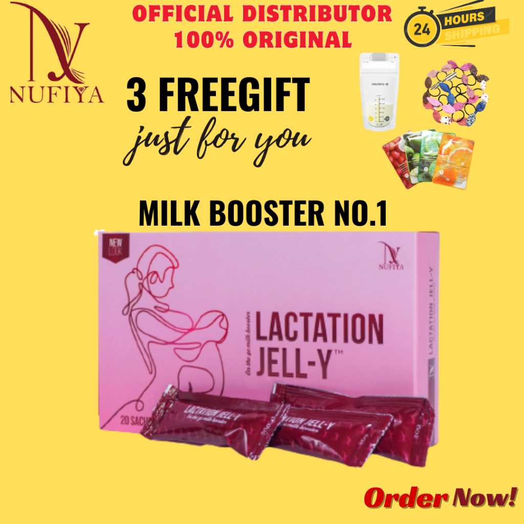 [100% Original] Nufiya Lactation Jelly Nufiya Milk Booster Milk Booster ...