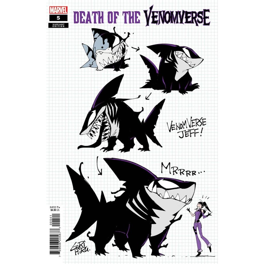 Death of the Venomverse #5 Gurihiru Design Variant - VENOM-JEFF ...