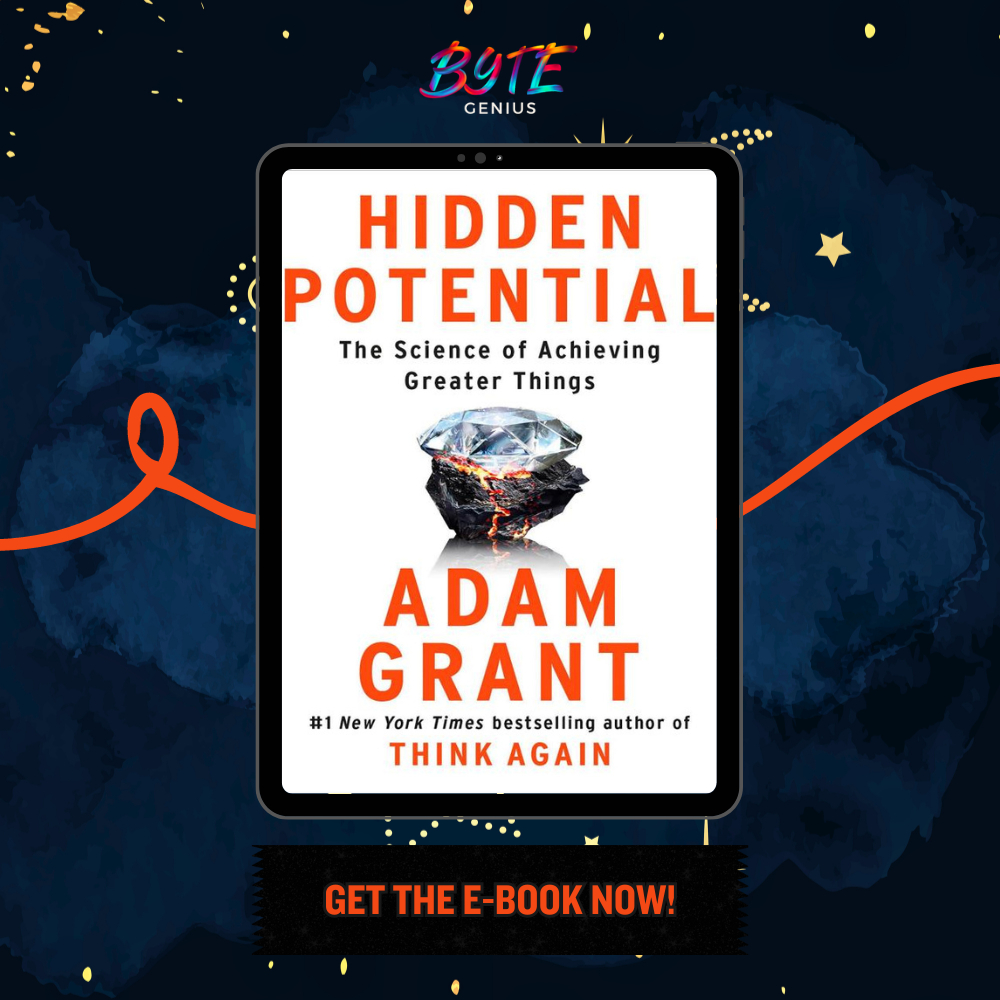 "Hidden Potential by Adam M. Grant" - Unlocking Your Untapped Abilities ...
