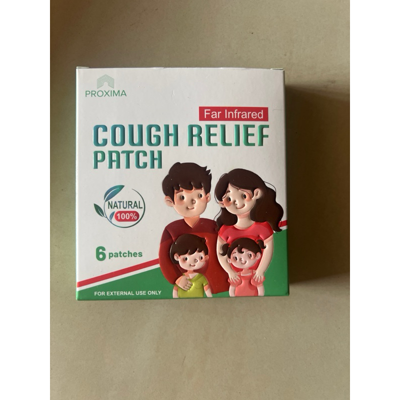 Proxima Far Infrared Cough Relief Patch ( 6 Patches ) | Shopee Malaysia