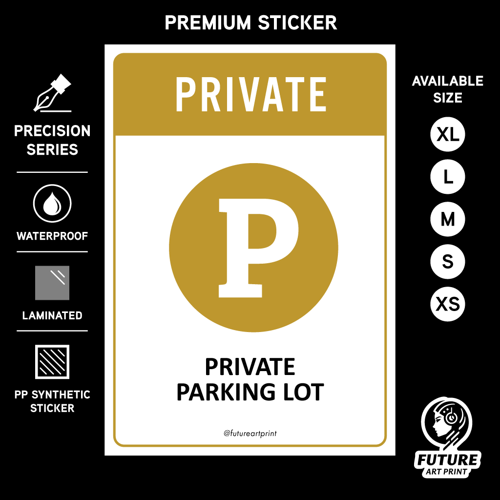 Parking Lot for Resident Visitor Season Reserved Private. Premium ...