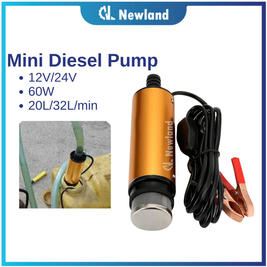Mini Diesel Pump 12V / 24V | Shopee Malaysia
