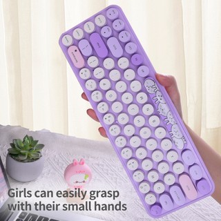 MOFII I Bean Pro Wireless Keyboard Mouse Combo Set Office Cute PC ...