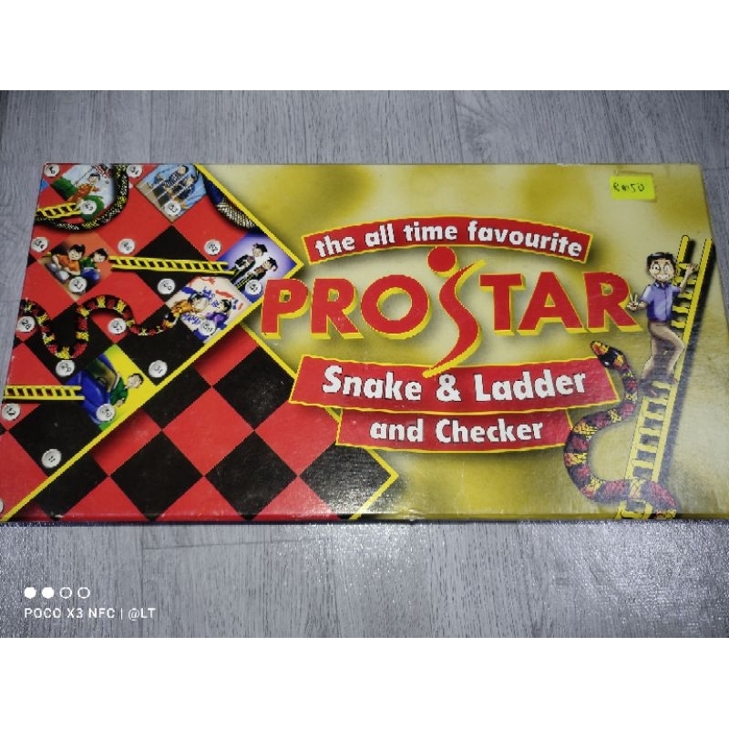 Prostar Snake & Ladder and Checker board games. | Shopee Malaysia