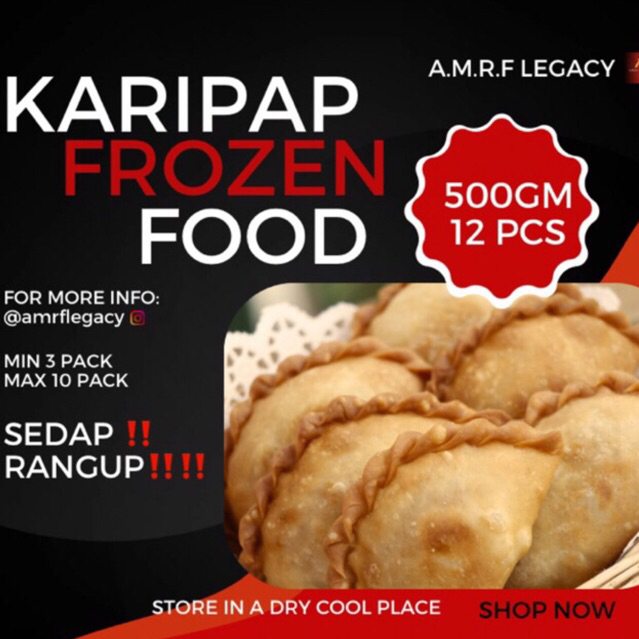 KUIH KARIPAP FROZEN FOOD | Shopee Malaysia
