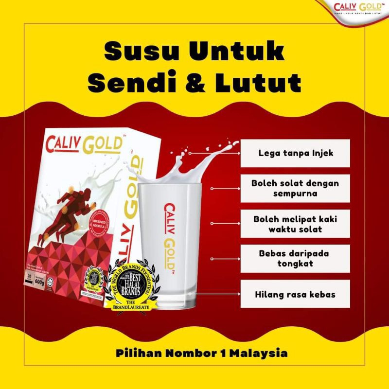 READY STOCK‼️ CALIFT GOLD (SUSU UNTUK SENDI DAN LUTUT) | Shopee Malaysia