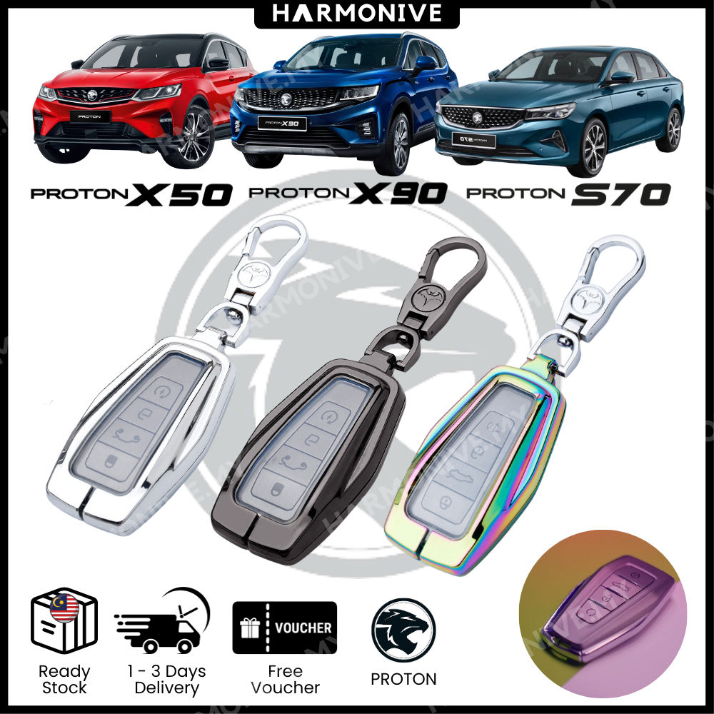 PROTON S70 X90 X50 Zinc Alloy Key Fob Cover Kunci Remote Car ...