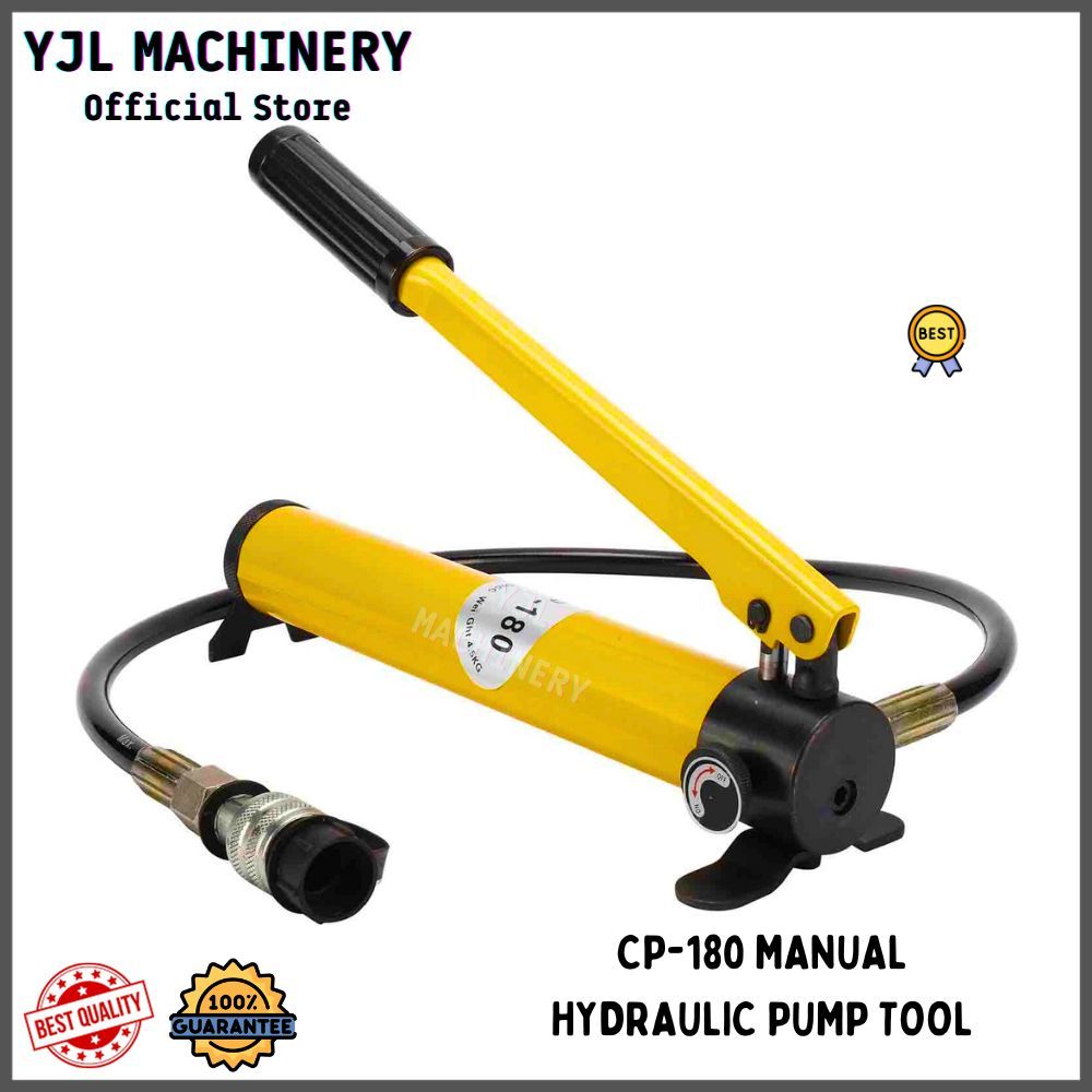 CP-180 Hydraulic Pump Hand Operated Pump Hydraulic Hand Pump Manual Pump for Connecting Split ...