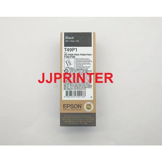 Original Epson SureColor SC-F130 F530 T49P1 T49P2 T49P3 T49P4 Dye ...