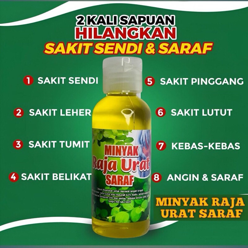 Minyak Raja Urat Saraf Original Hq | Shopee Malaysia