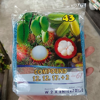 [Paling Horticulture Sdn Bhd] 3 Type Fruiting Fertilizer 打果专用肥 | Baja ...