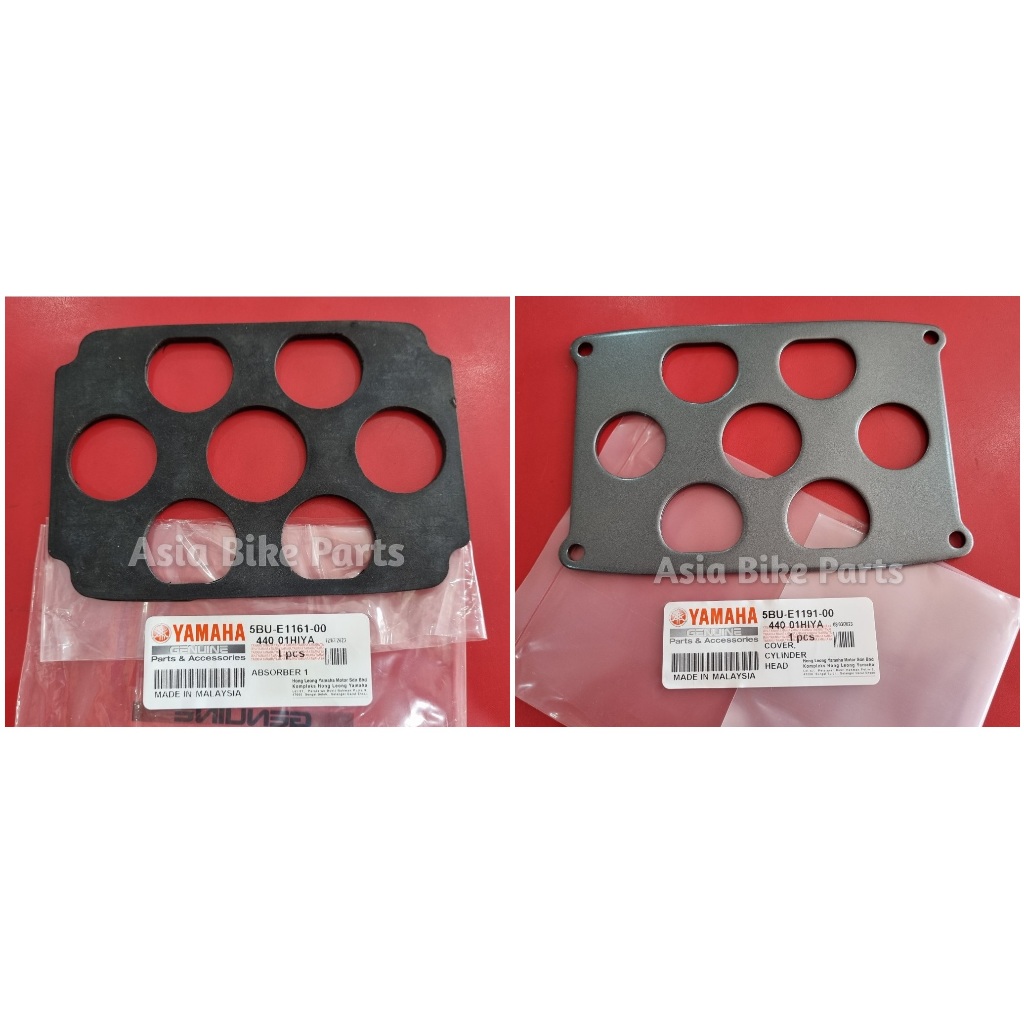 Yamaha Original Y125ZR Absorber Getah Cover Head / Penutup Head Cover ...