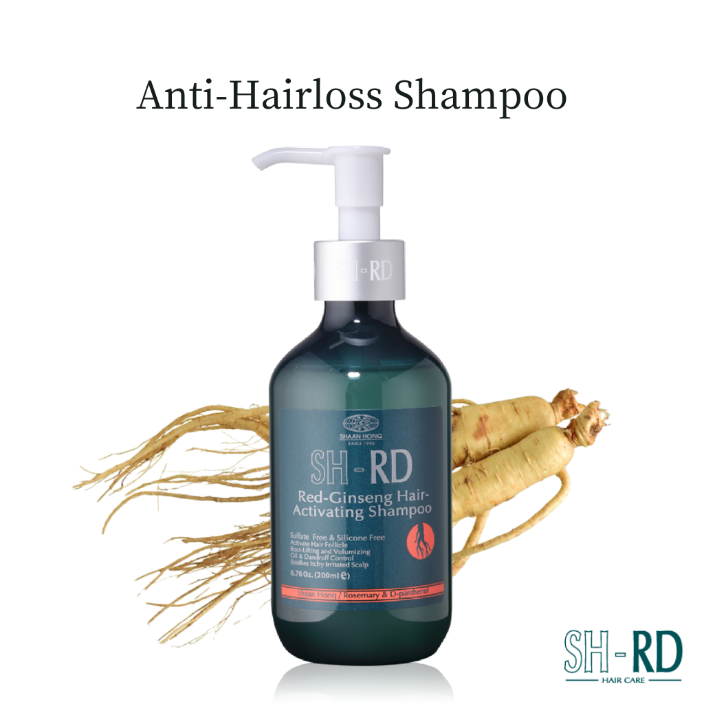 SH-RD Red-Ginseng Hair-Activating Shampoo (200ml) 红蔘丰发活化洗发精 | 防止落发 | 解决 ...
