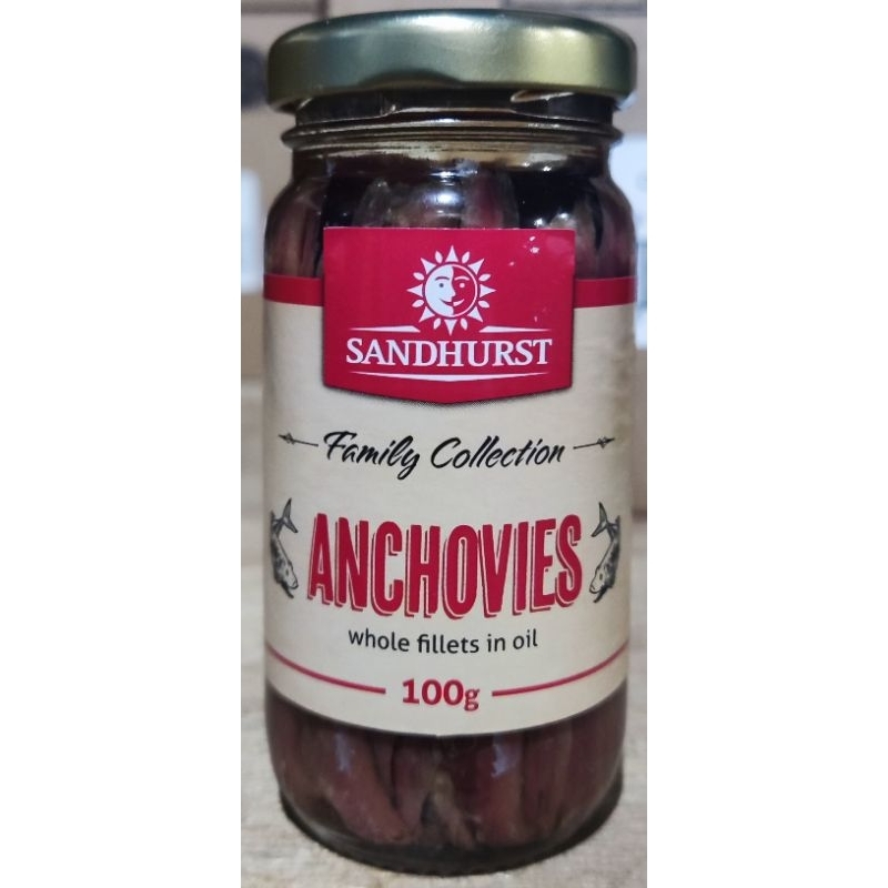 SANDHURST ANCHOVIES IN VEGETABLE OIL 100G | Shopee Malaysia