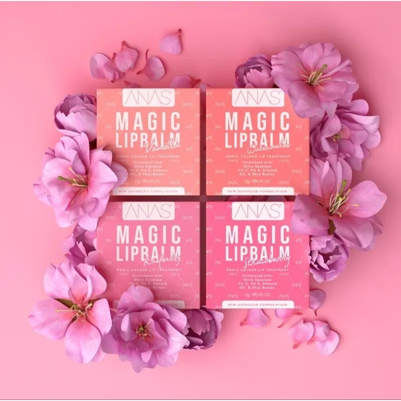 ANAS MAGIC LIP BALM/GINCU BALDU/BLUSH ME | Shopee Malaysia