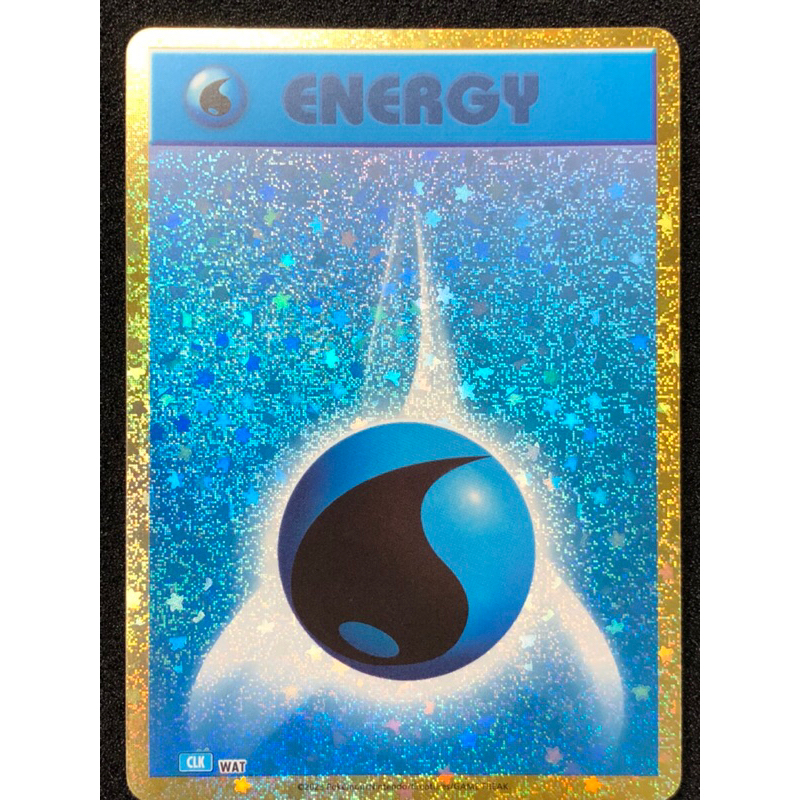 2023 Pokemon Japanese Clk-Trading Card Game Classic Water Energy Holo ...