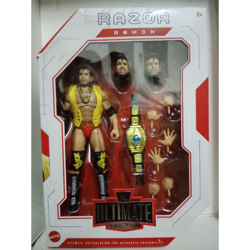 Mattel WWE Ultimate Edition Series 16 Razor Ramon Wrestling Action ...