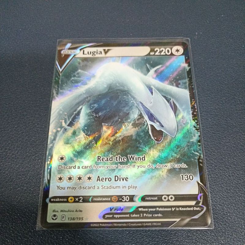 Pokemon TCG Lugia V - 138/195 - Ultra Rare | Shopee Malaysia