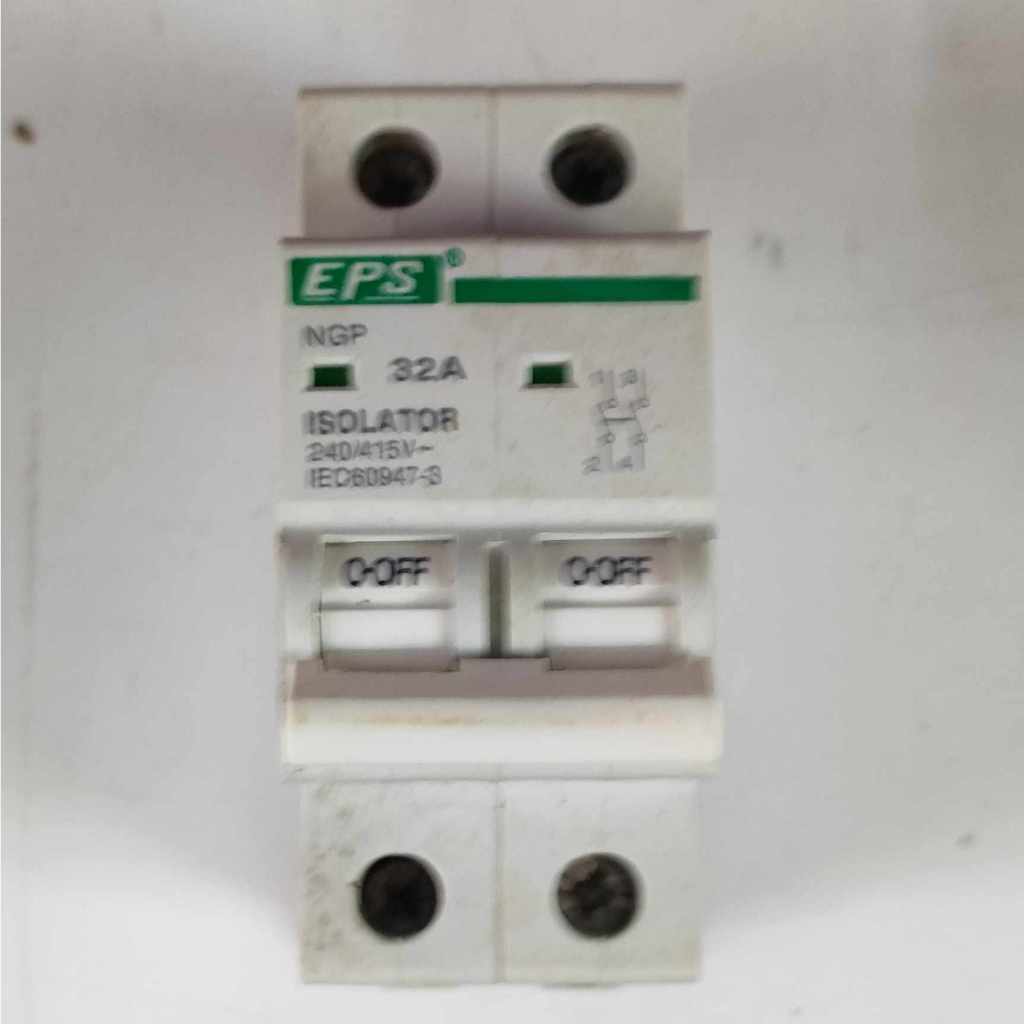 EPS ISOLATOR 32A 40A 63A 100A 2POLE 3POLE MAIN SWITCH CIRCUIT BREAKER ... EPS ISOLATOR 32A 40A 63A 100A 2POLE 3POLE MAIN SWITCH CIRCUIT BREAKER ...