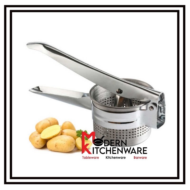 【ModernKitchenware】Stainless Steel Potato Masher Fruit Juicer Cendol ...