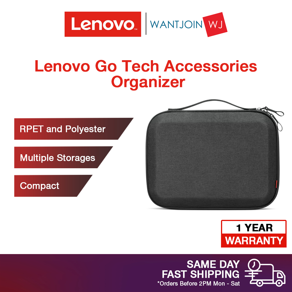 Lenovo Go Tech Accessories Organizer - Modern & Compact device storage ...