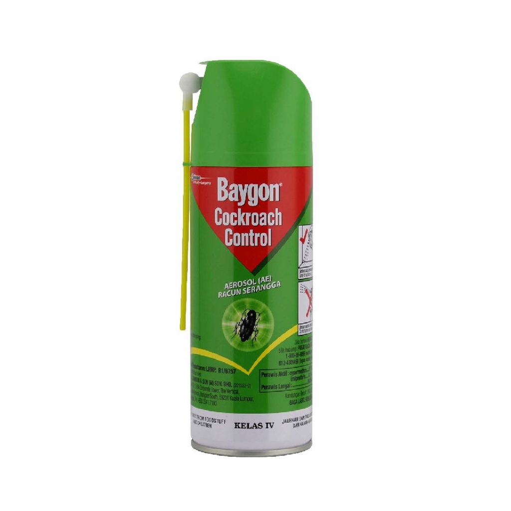 Baygon Cockroaches Aerosol 270ml | Shopee Malaysia